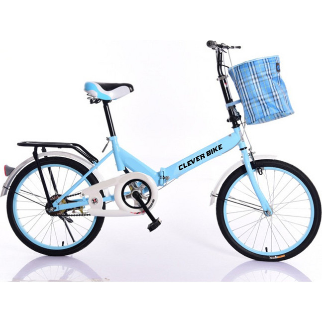 Clever Bike V1 Σπαστό Ποδήλατο Πόλης 20" Λευκό | BestPrice.gr