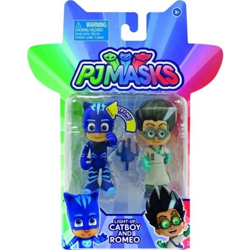 Giochi Preziosi PJ Masks Light Up 2 Pack Διάφορα Σχέδια PJM19000 ...