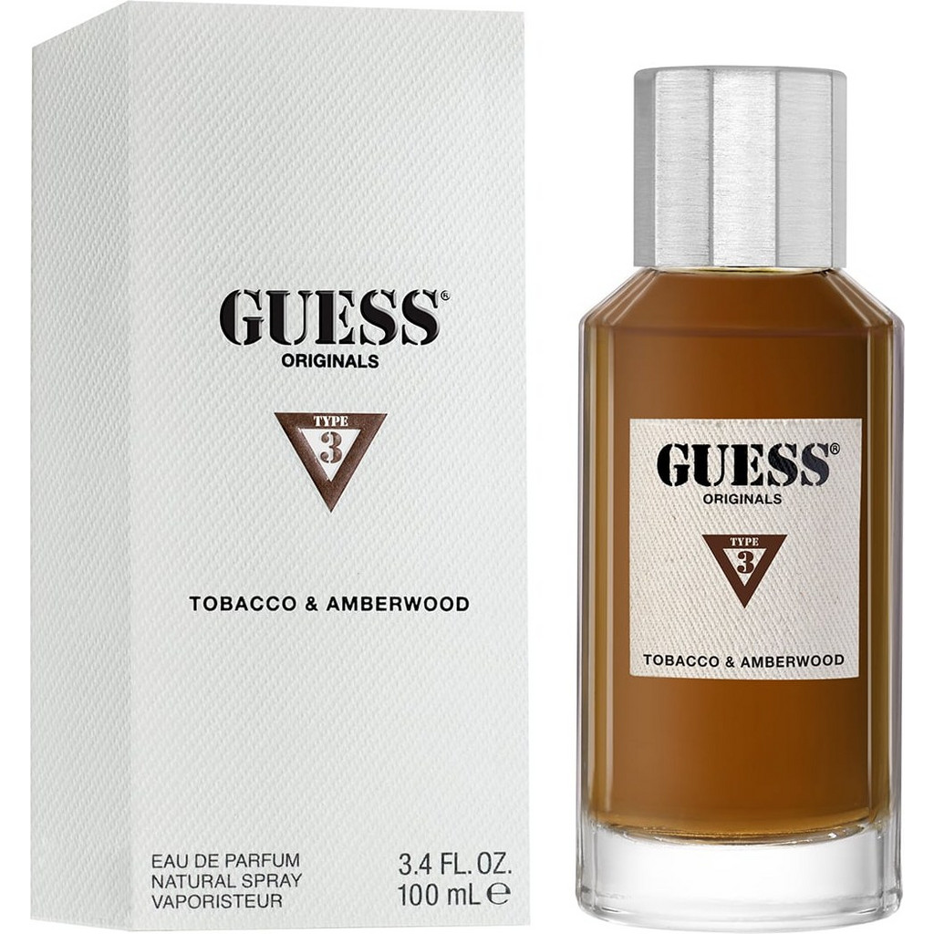 Guess Originals Type 3 Tobacco & Amberwood Eau de Parfum 100ml ...