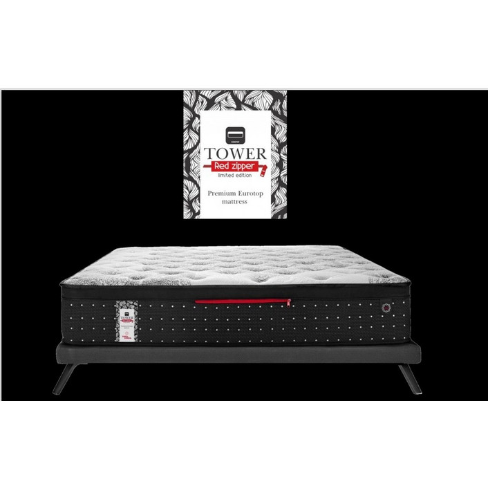 Linea Strom Tower Red Zipper Υπέρδιπλο 180cm | BestPrice.gr