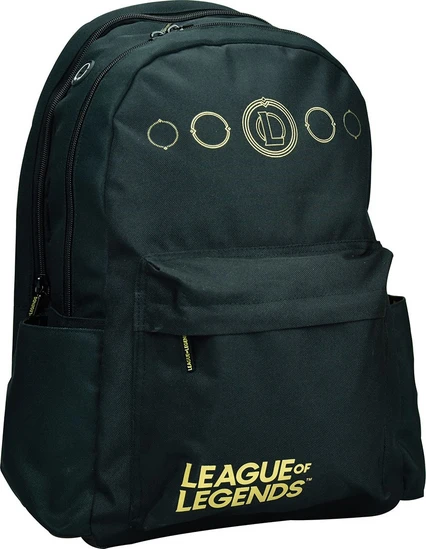 Gim League Of Legends Hextech Σχολική Τσάντα Πλάτης Δημοτικού Μαύρη 345 ...