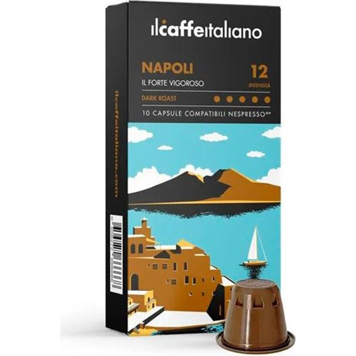 Il Caffe Italiano Κάψουλες Espresso Napoli Συμβατές με Μηχανή Nespresso 10τμχ | BestPrice.gr