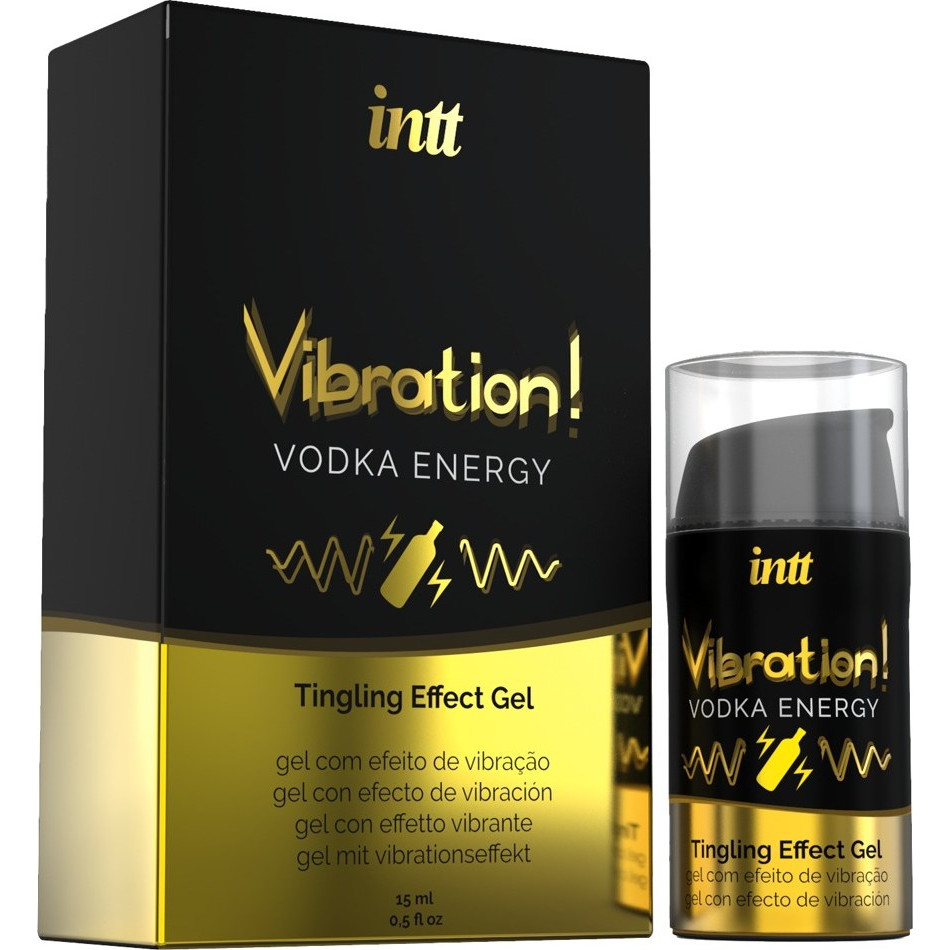 Intt Vibration! Vodka Energy Tingling Effect Gel 15ml | BestPrice.gr