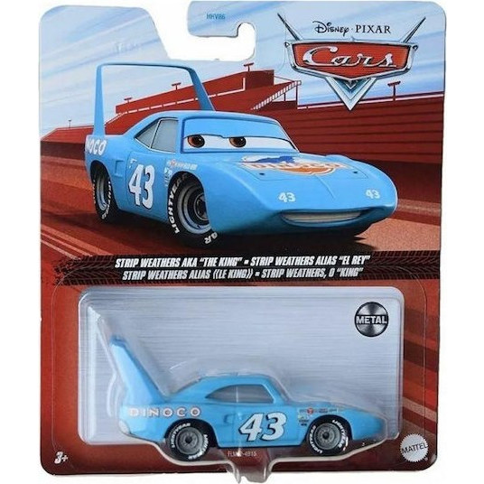 Mattel Disney Pixar Cars Strip Weathers Aka The King DXV29/FLM02 ...