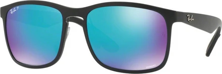 Ray-Ban RB4264 601S/A1 Ανδρικά Γυαλιά Ηλίου Τετράγωνα Κοκάλινα Μαύρα με ...