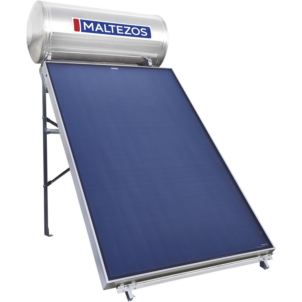Maltezos SAC Ηλιακός Θερμοσίφωνας 160lt 2.6m² Inox Διπλής Ενέργειας | BestPrice.gr