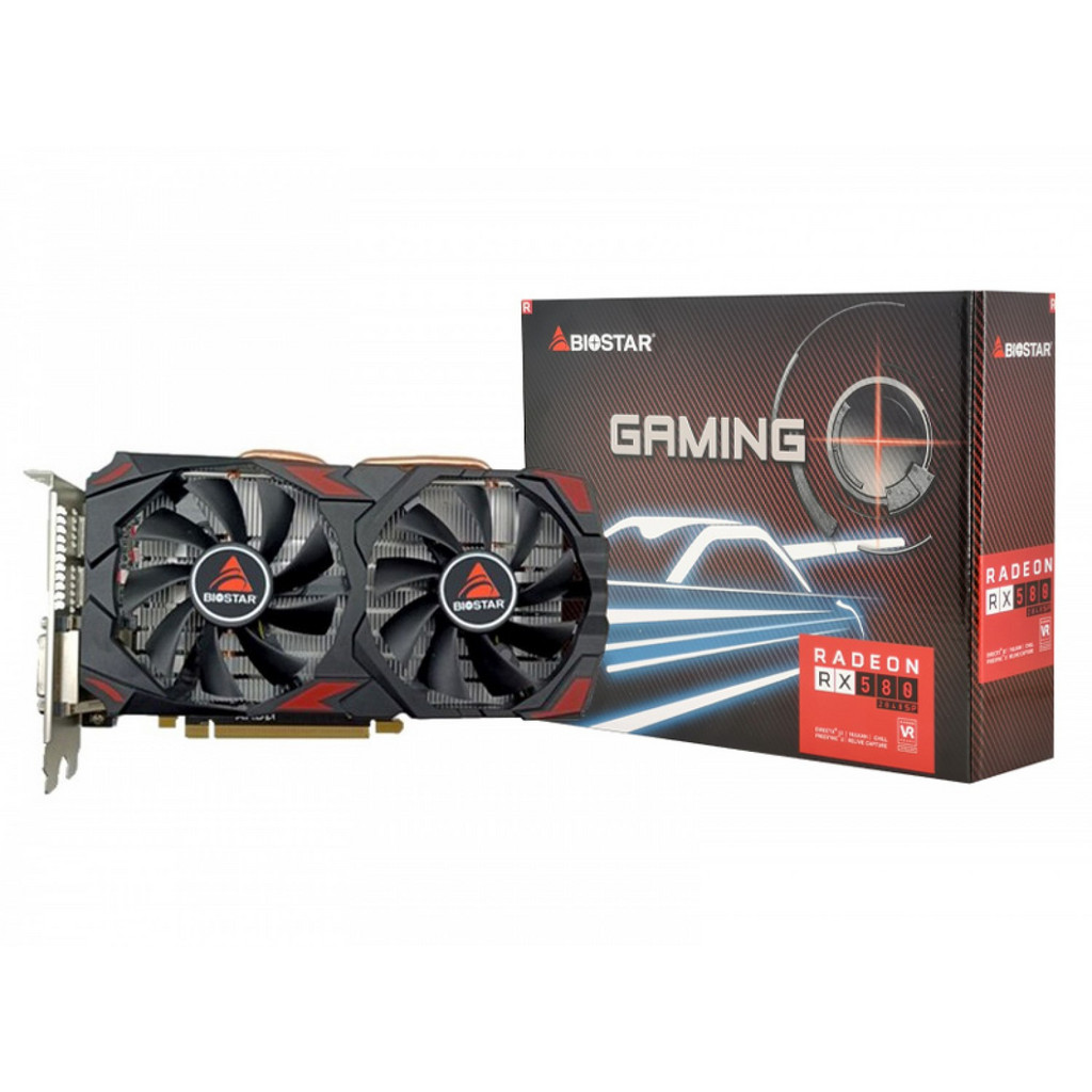 Biostar Radeon RX 580 8GB GDDR5 Κάρτα Γραφικών VA5815RV82 | BestPrice.gr