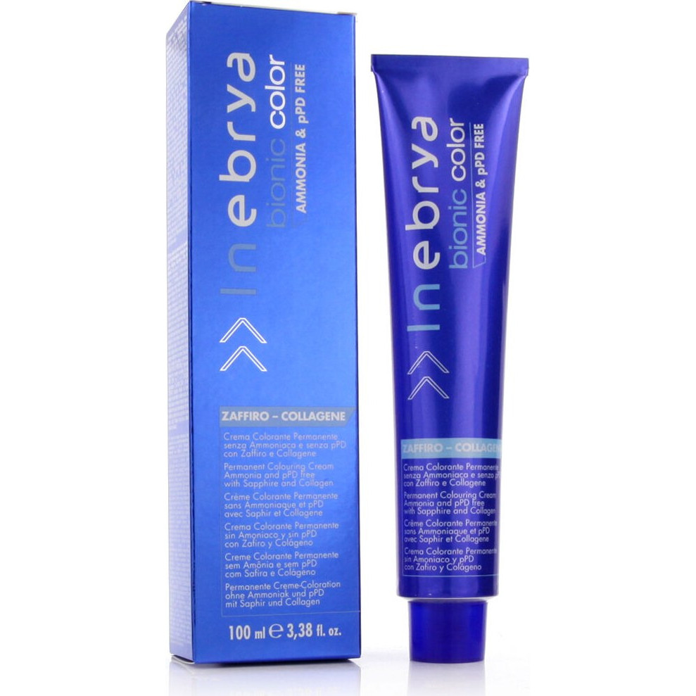 Inebrya Bionic Color 6/5 Dark Blonde Mahogany Μόνιμη Βαφή Μαλλιών Χωρίς ...
