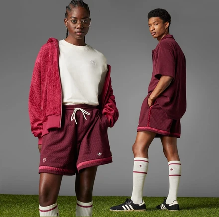 Adidas Jude Bellingham Παιδική Βερμούδα Υφασμάτινη Μπορντό Φούξια ...