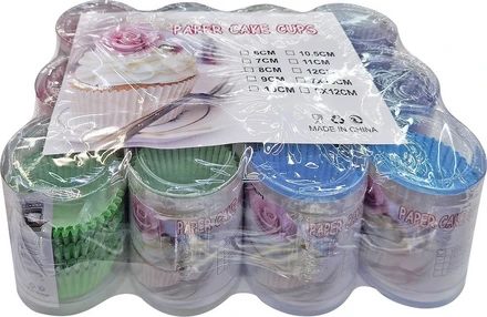 Homie Φόρμες Ζαχαροπλαστικής Χάρτινες για Muffin / Cupcake Στρογγυλές ...