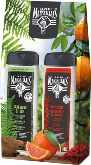 Le Petit Marseillais Blood Orange & Saffron Shower Gel 400ml + Cade ...
