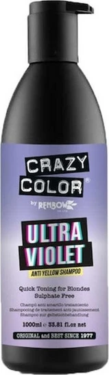 Crazy Color Ultra Violet Σαμπουάν για Προστασία Χρώματος για Βαμμένα ...