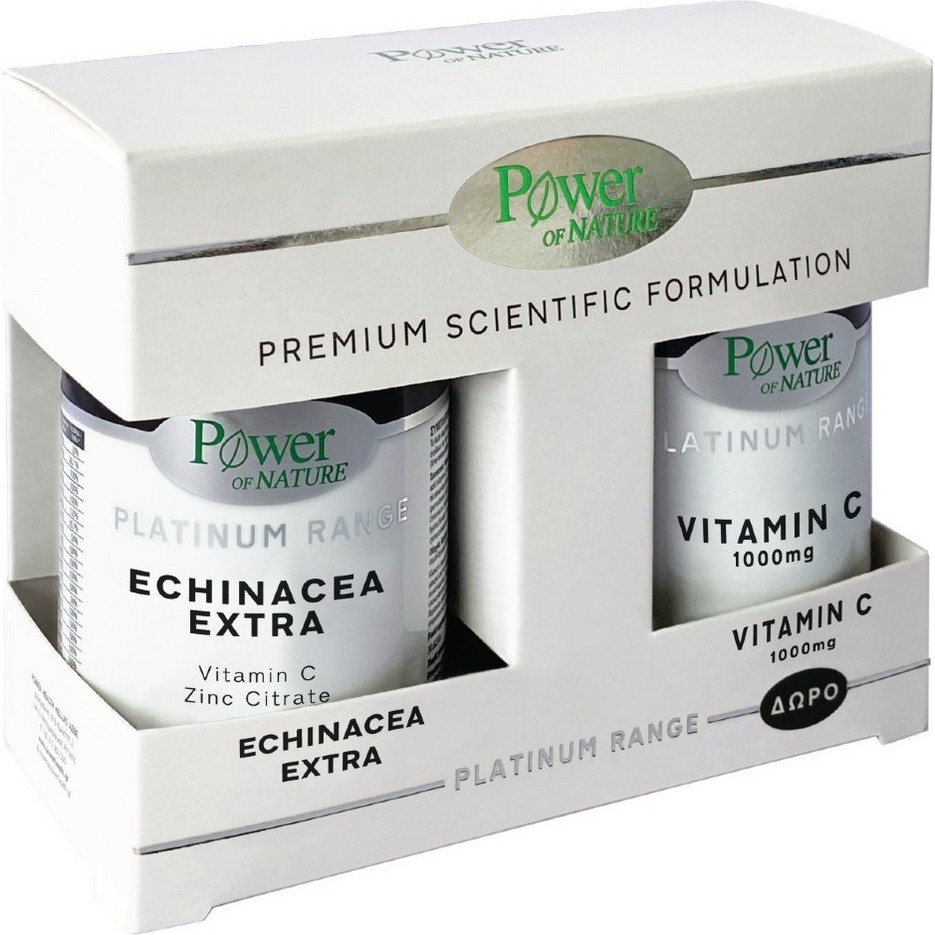 Power Health Platinum Range Echinacea Extra 30 Κάψουλες + Vitamin C ...