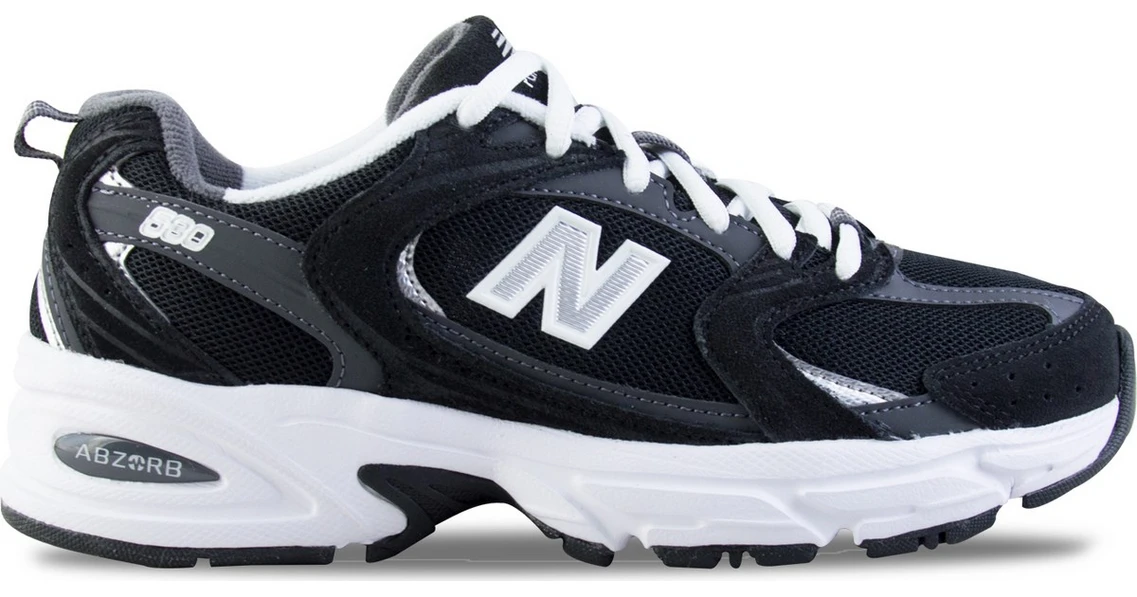 New Balance 530 Ανδρικά Sneakers Μαύρα Λευκά MR530CC | BestPrice.gr