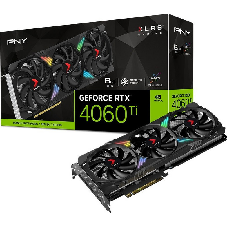 PNY GeForce RTX 4060 Ti 8GB GDDR6 XLR8 Gaming Verto EPIC-X RGB Κάρτα ...