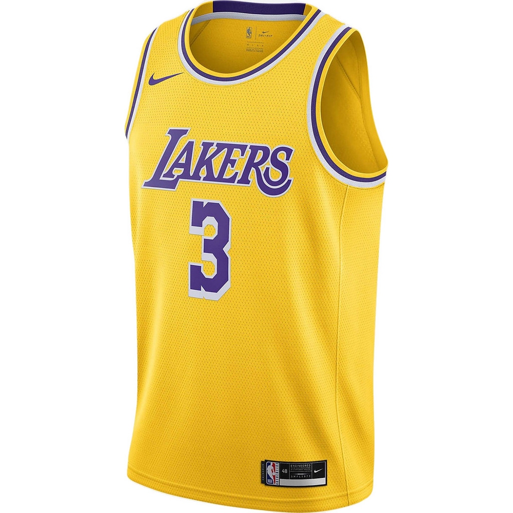 Nike Anthony Davis Los Angeles Lakers Icon Edition 2020 Φανέλα Μπάσκετ ...