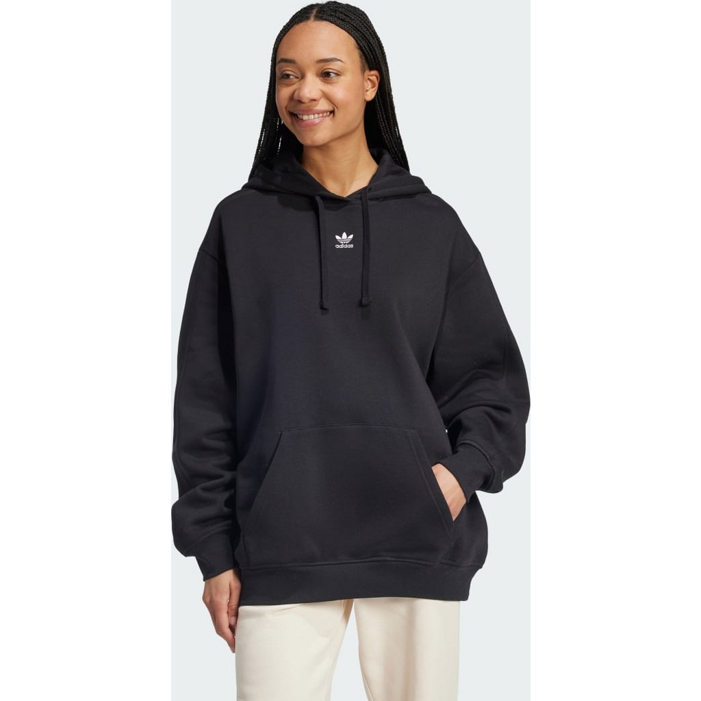 Adidas Essentials Oversized Fleece Γυναικείο Αθλητικό Φούτερ με ...