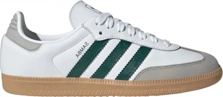 Adidas Samba OG Γυναικεία Sneakers Λευκά Κυπαρισσί JI2724 | BestPrice.gr