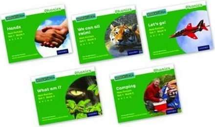 Read Write Inc. Phonics: Green Set 1 Non-fiction Mixed Pack of 5 ...