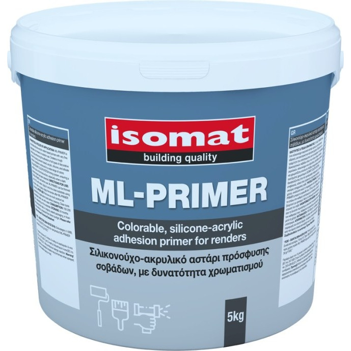 Isomat ML-Primer Ακρυλικό Αστάρι Νερού 5kg | BestPrice.gr