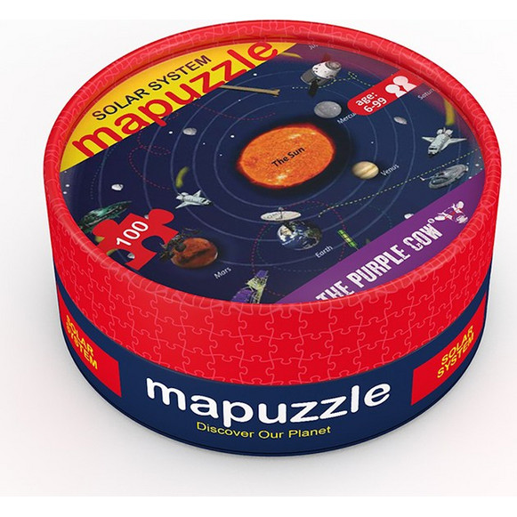 Παιδικό Puzzle Purple Cow Solar System 100 Κομμάτια | BestPrice.gr