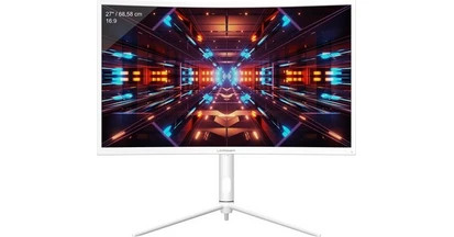LC-Power LC-M27-QHD-240-C-K VA HDR Curved Gaming Monitor 27" 2560x1440 ...
