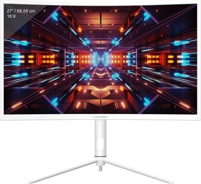 LC-Power LC-M27-QHD-240-C-K VA HDR Curved Gaming Monitor 27" 2560x1440 ...