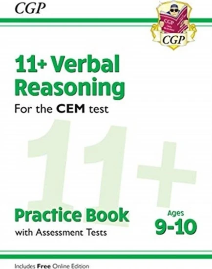 11+ CEM Verbal Reasoning Practice Book & Assessment Tests - Ages 9-10 ...