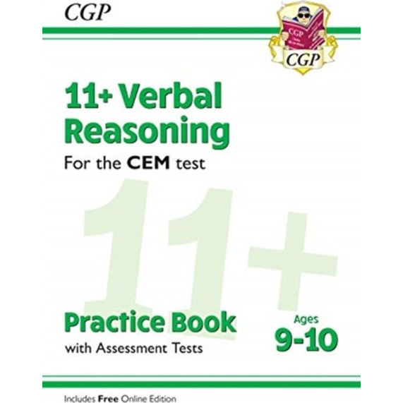 11+ CEM Verbal Reasoning Practice Book & Assessment Tests - Ages 9-10 ...
