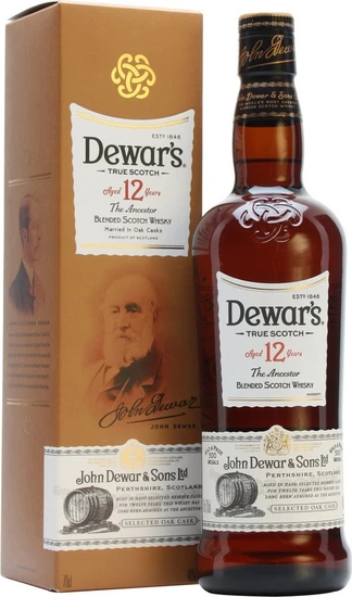 Dewar's Ουίσκι Blended 12 Ετών 40% 700ml | BestPrice.gr