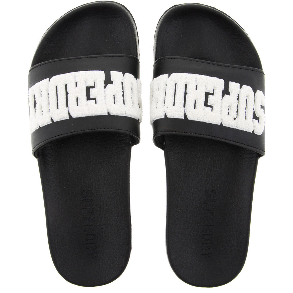 Superdry High Build Logo Ανδρικές Παντόφλες Καλοκαιρινές Κολυμβητηρίου ...