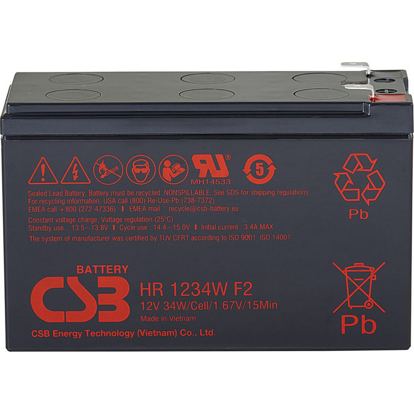 CSB HR1234W Μπαταρία VRLA-AGM 12V 9Ah | BestPrice.gr