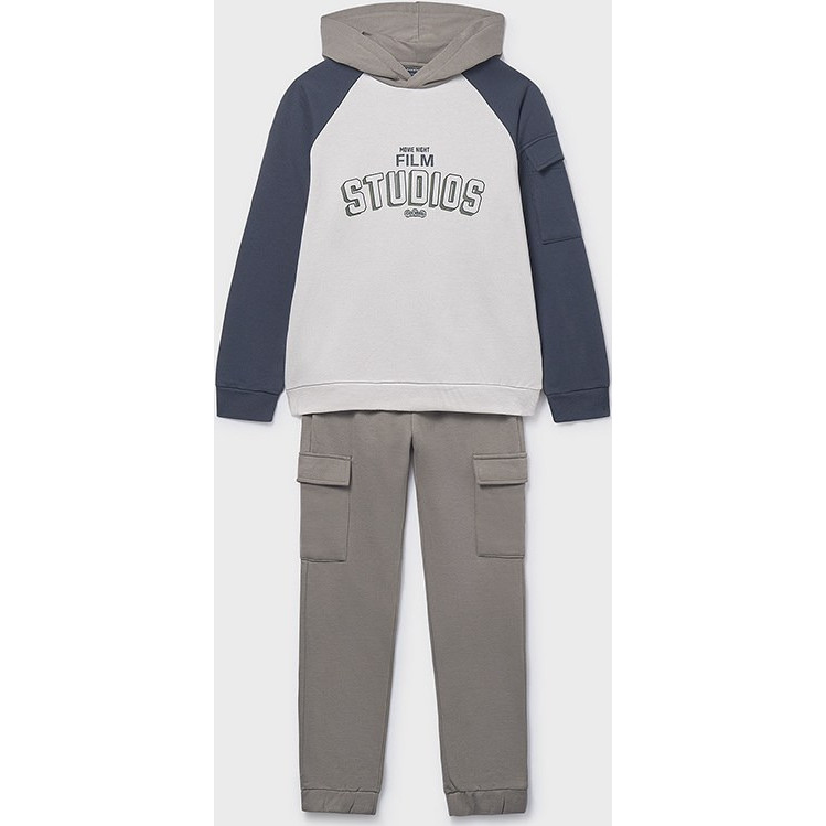 Mayoral Παιδικό Σετ Φόρμας Μπεζ Γκρι Μπλε 15-07851-065 | BestPrice.gr