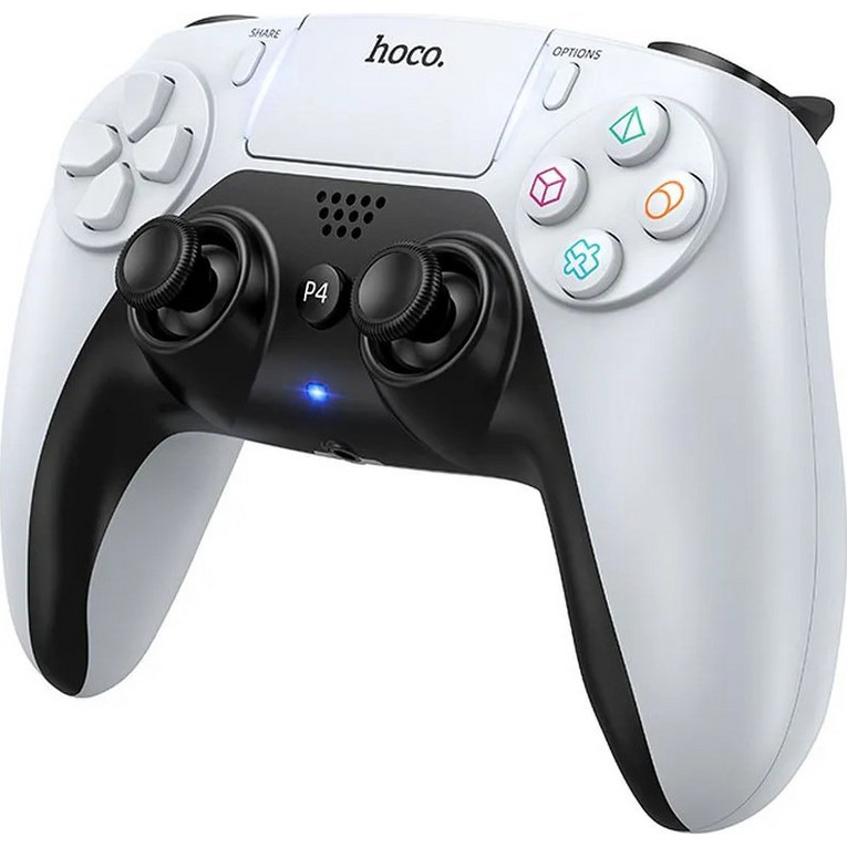 Hoco GA1 Phoenix Wireless Controller για PC PS5 & PS4 White | BestPrice.gr
