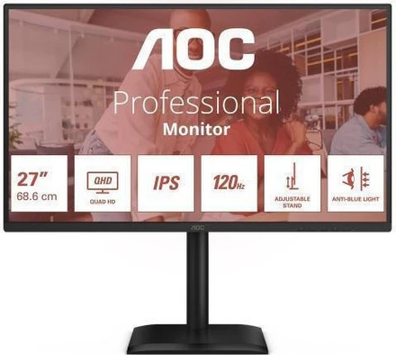 AOC Q27E4U IPS HDR Monitor 27" 2560x1440 QHD 120Hz 4ms | BestPrice.gr