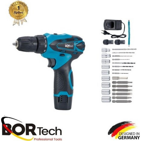 Bortech TS-0077 TS-0077 Δραπανοκατσάβιδο Μπαταρίας 18V 2x3Ah | BestPrice.gr