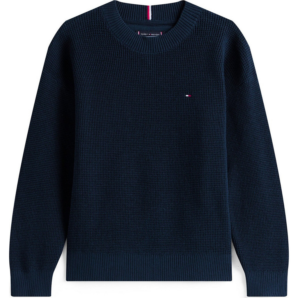 Tommy Hilfiger Παιδικό Πουλόβερ Μακρυμάνικο Navy Μπλε KB0KB09756-C1G ...