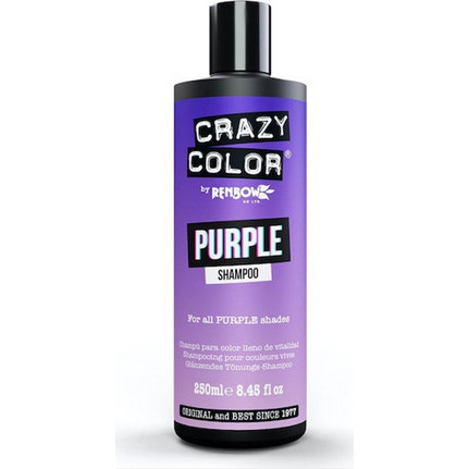 Crazy Color Purple Σαμπουάν για Προστασία Χρώματος για Βαμμένα Μαλλιά ...