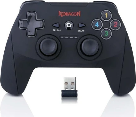 Redragon G808 Wireless Controller PC PS3 & Xbox 360 Black | BestPrice.gr