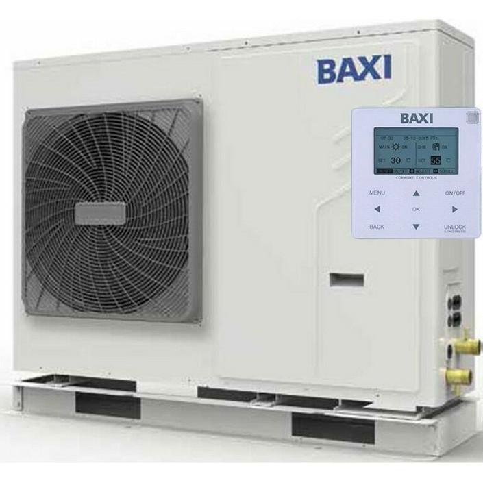 Baxi Auriga 7M Αντλία Θερμότητας Μονοφασική 60°C Monoblock | BestPrice.gr