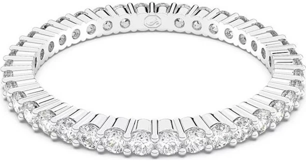 Swarovski Vittore Γυναικείο Δαχτυλίδι Σειρέ Ολόβερο Ασημί 5656299 ...