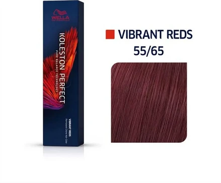 Wella Koleston Perfect Me+ Vibrant Reds 55/65 Έντονο Καστανό Ανοιχτό Βιολέ Μαονί Μόνιμη Βαφή ...