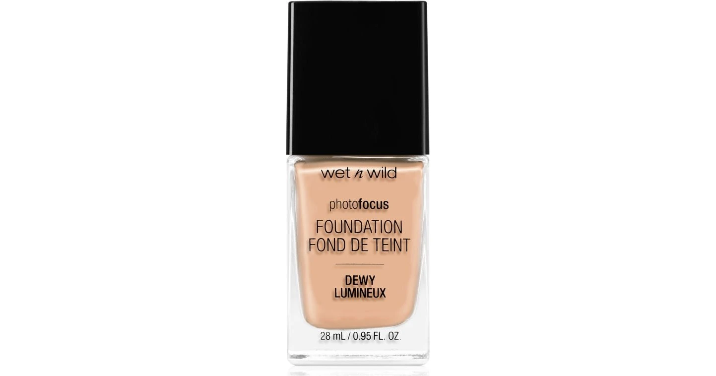 Wet n Wild Photo Focus Dewy Nude Ivory Liquid Foundation 28ml ...