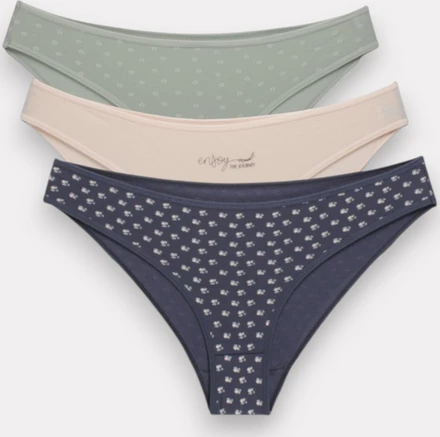 Berrak Happy Day Βαμβακερά Γυναικεία Slip 3Pack BRK11834 | BestPrice.gr