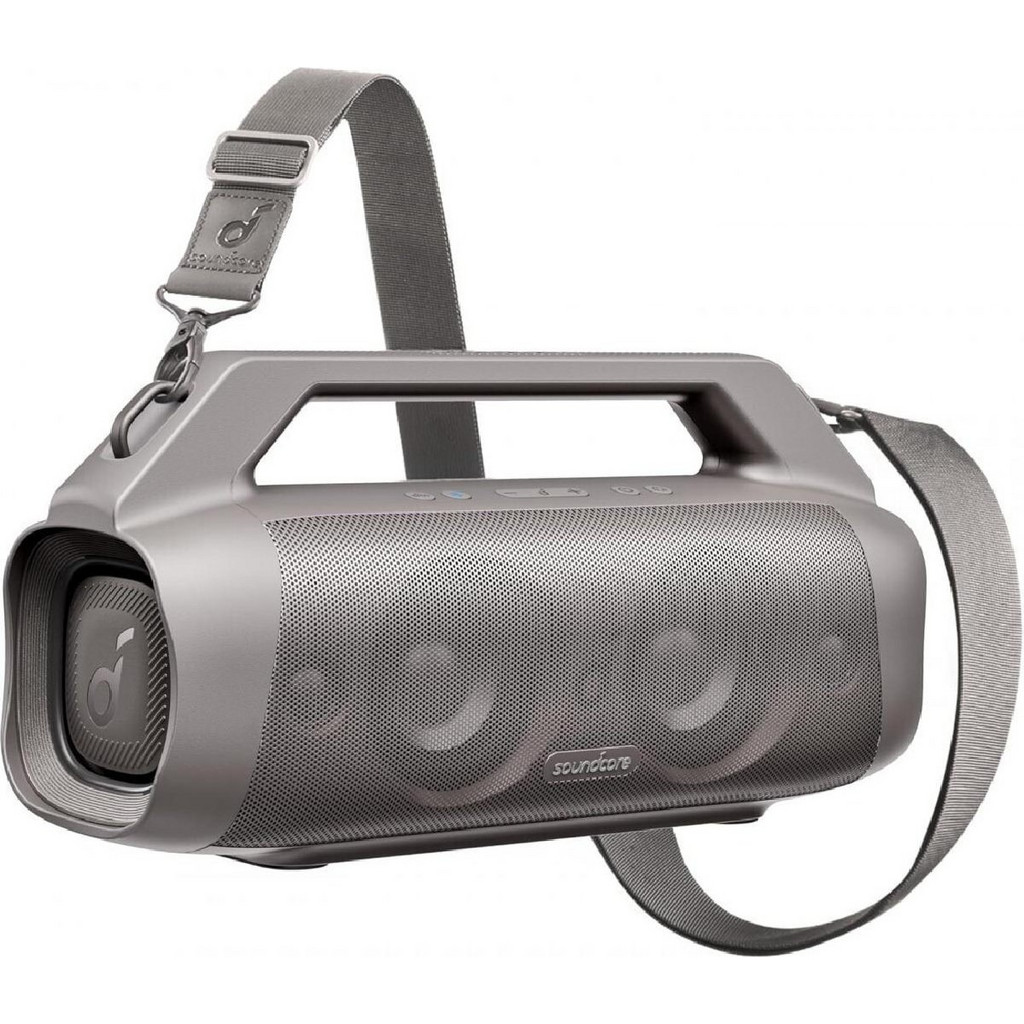 Anker Soundcore Motion Boom Plus Αδιάβροχο Ηχείο Bluetooth 80W Γκρι ...