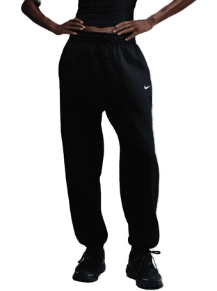 Nike Sportwear Phoenix Γυναικείο Παντελόνι Φόρμας Fleece Μαύρο IM9836 ...