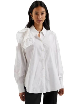 Ted Baker Nohva Μακρυμάνικο Γυναικείο Πουκάμισο Μεταξωτό Μαύρο 281439 | BestPrice.gr