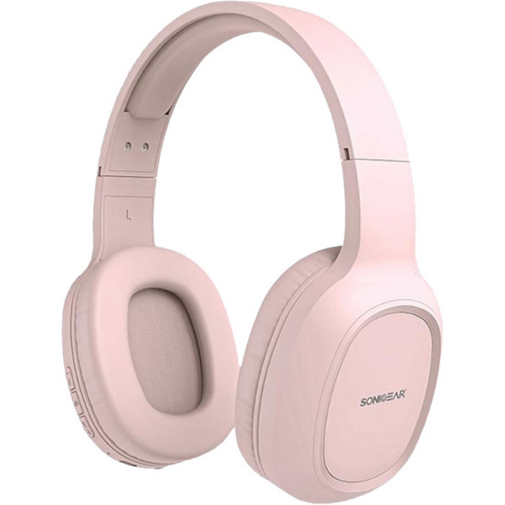SonicGear Airphone 3 Ασύρματα Bluetooth Ακουστικά Over Ear Ροζ ...