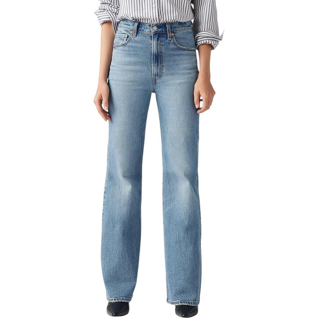 Levi's Ribcage Ψηλόμεσο Γυναικείο Τζιν Παντελόνι Κανονική Εφαρμογή ...