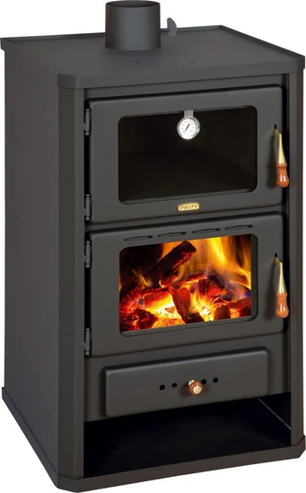 Prity FG Ατσάλινη Ξυλόσομπα με Φούρνο 14kW | BestPrice.gr